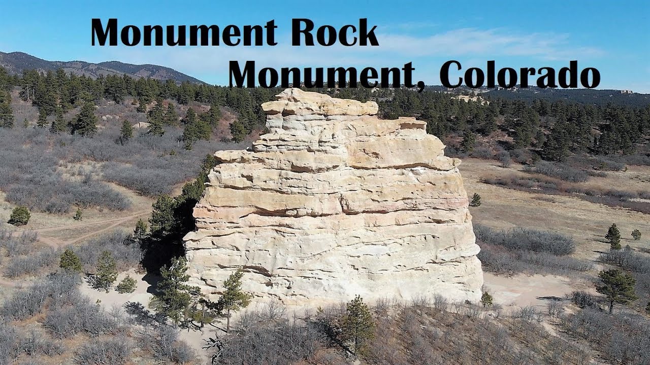 Monument Rock Colorado on Mavic Air 4k - YouTube