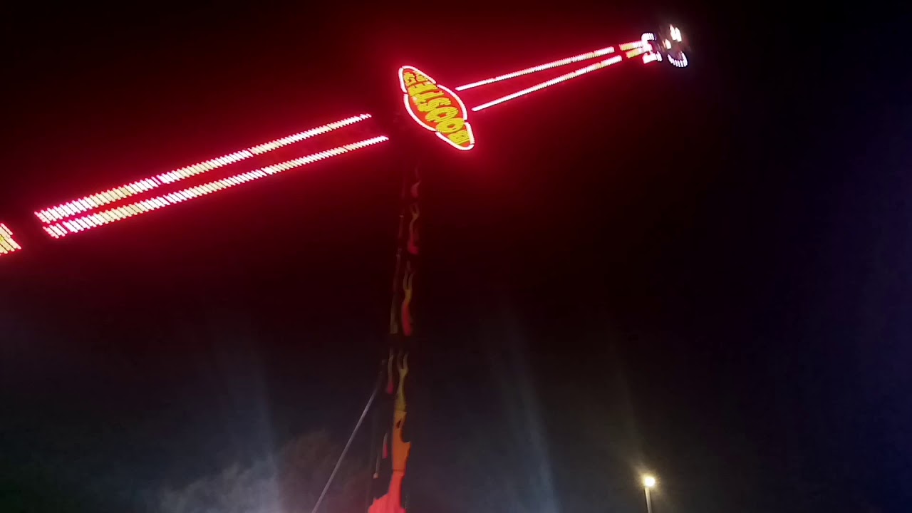 Giostra Scream Booster Bellucci Grottaglie 02 02 2020 - YouTube