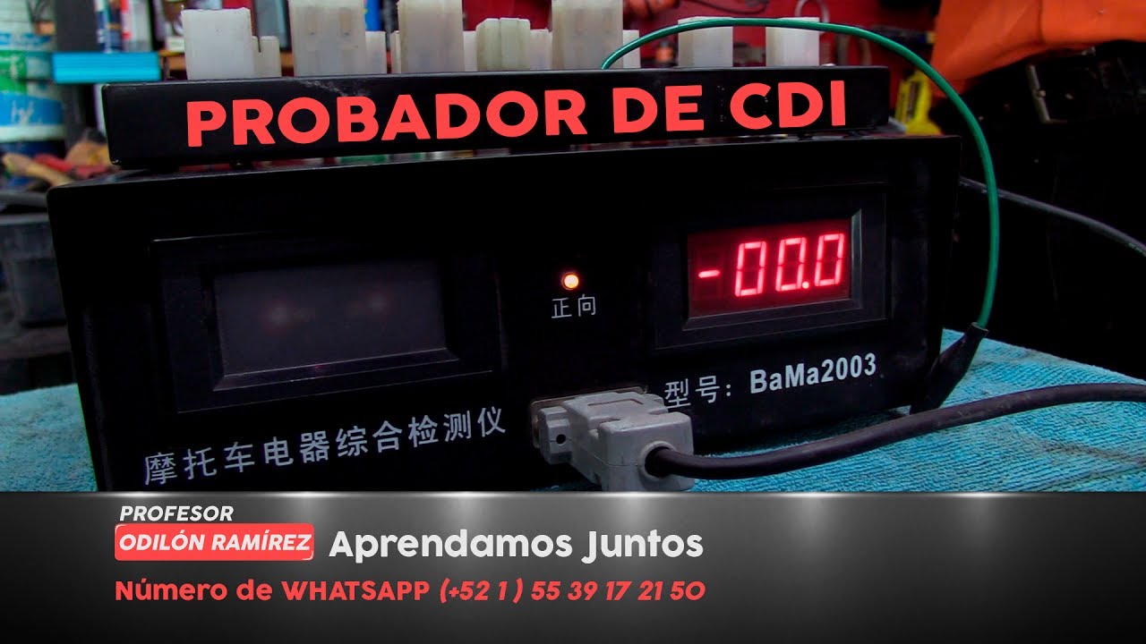 Realiza tu propio probador de CDI - YouTube