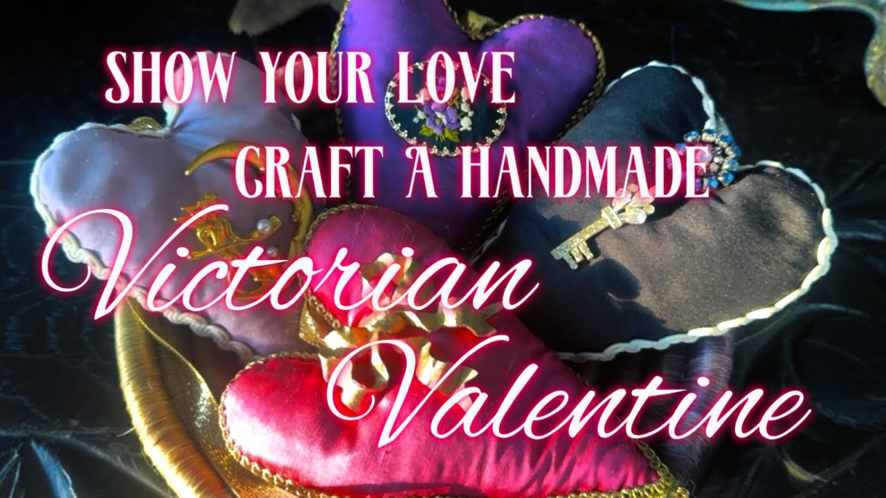 Victorian Valentine Craft That Looks Professionally Made - YouTube