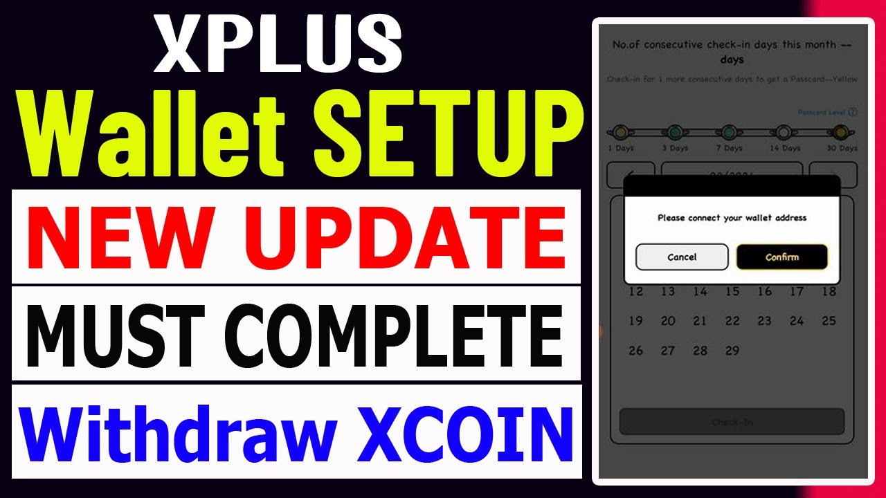 XPLUS Mining Wallet Setup | Withdraw UPDATE - YouTube