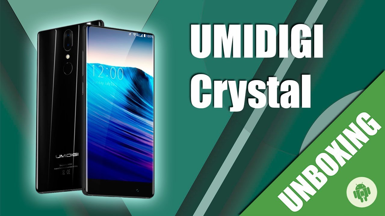 Unboxing UMIDIGI Crystal en español... versión ¿Lite? - YouTube