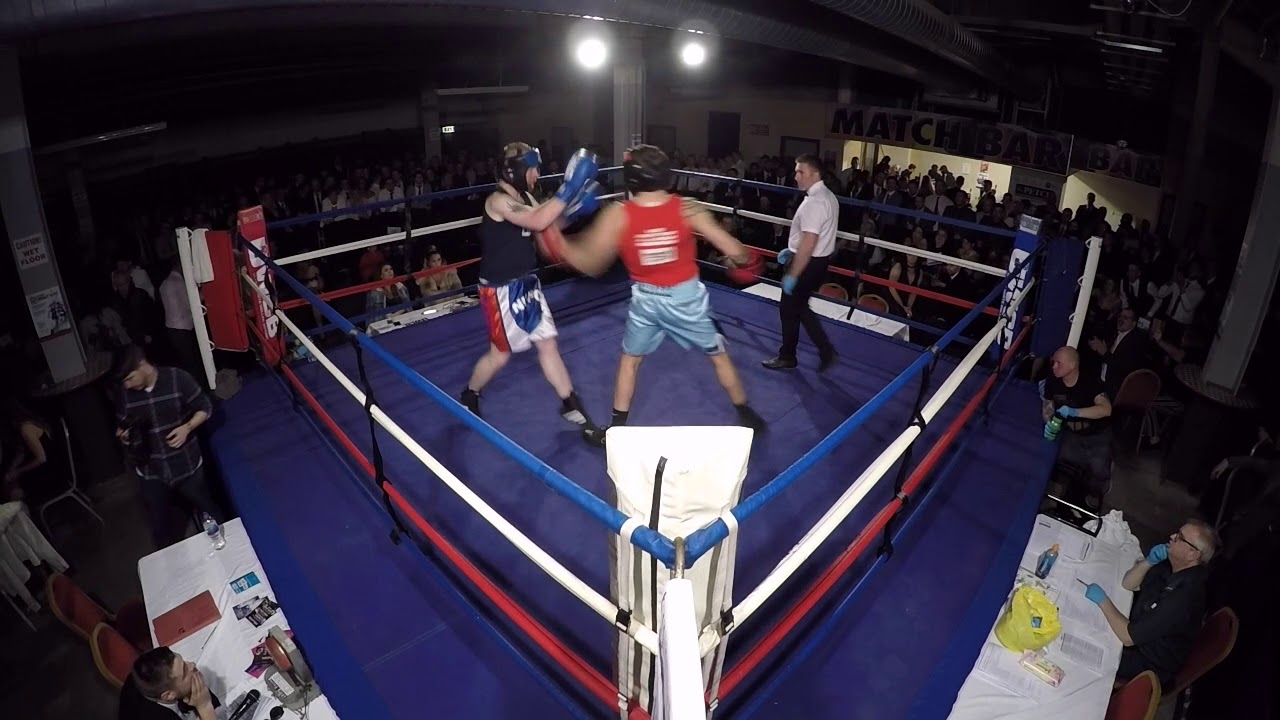 Ultra White Collar Boxing | Darlington | Lee Redpath VS James Watson - YouTube