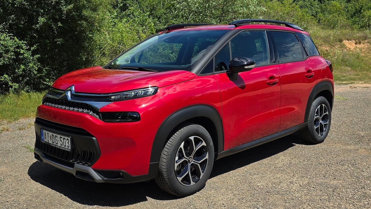 Citroën C3 Aircross CITY PLUS 1.2 PureTech 110 Pepper Red - YouTube
