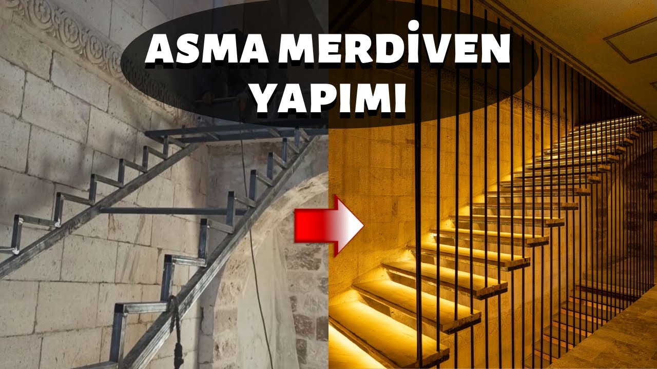 Asma Merdiven Yapımı | İmalat Aşamalari - YouTube