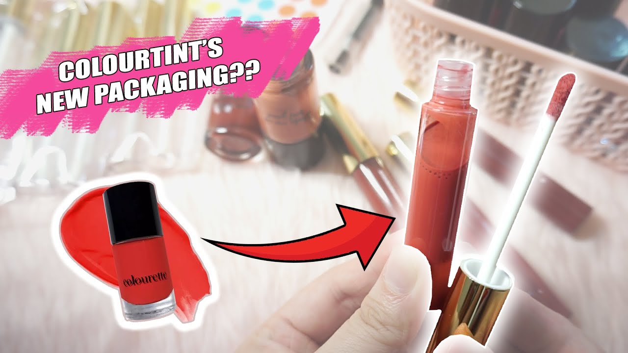 NEW PACKAGING?? How I transfer my colourtints to a new packaging step ...
