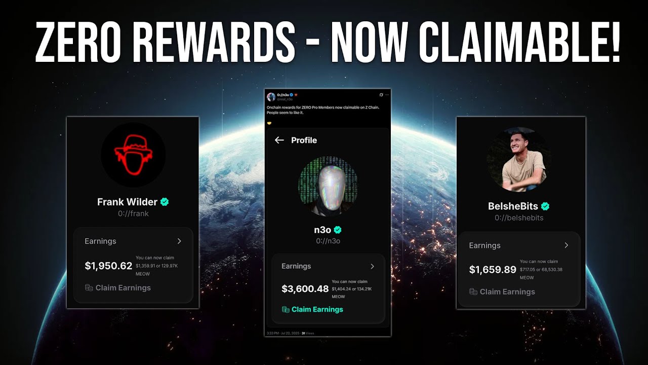 ZERO Rewards Now Claimable | Here’s What Just Changed in the ZERO App ...