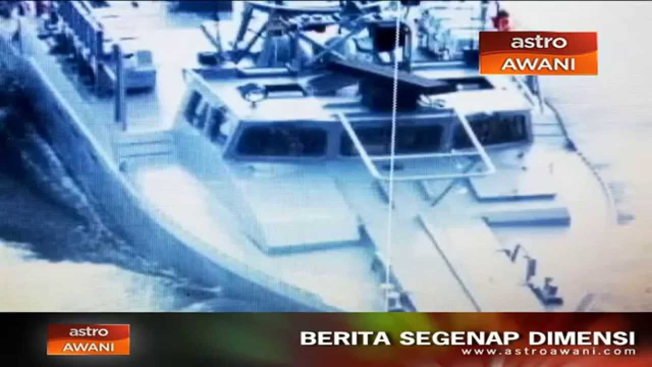 Bot tempur TLDM hilang dalam cuaca buruk - YouTube