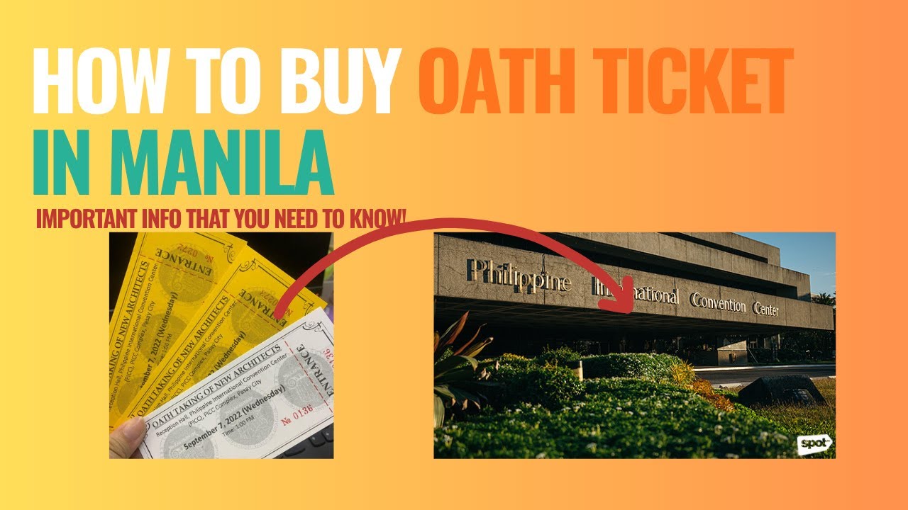 HOW TO BUY OATH TICKET IN PRC MORAYTA FOR OATH TAKING PICC | 2025 - YouTube
