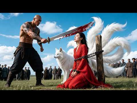 被砍頭的少女竟是九尾狐，神力爆發秒殺全場！ #kungfu #movie #功夫