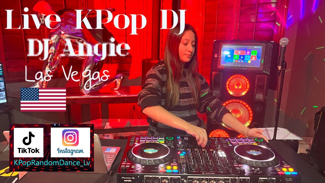 K-Pop DJ Rose LIVE in Las Vegas USA Playing New Popular K-Pop Songs and ...