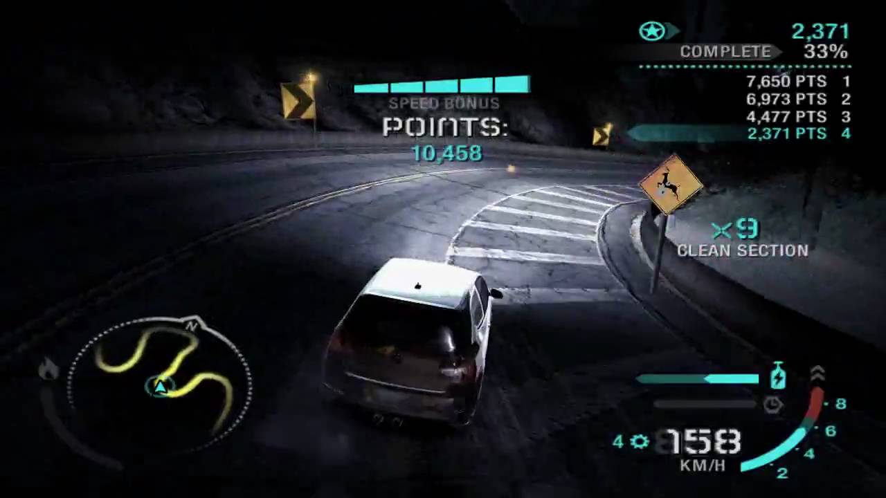 NFS Carbon: VW Golf R32 drift - YouTube