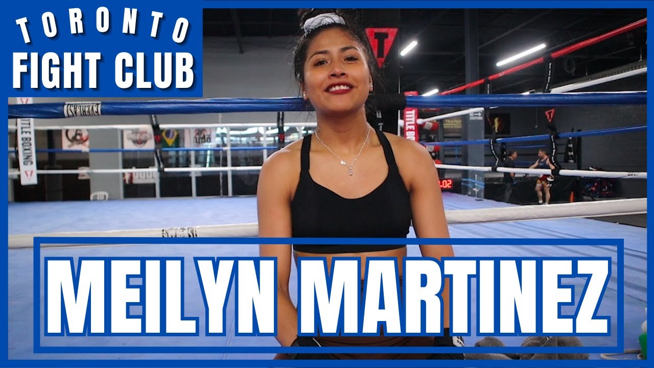 Coach Sal Introduces Mexico's Meilyn Martinez to the Toronto Boxing ...
