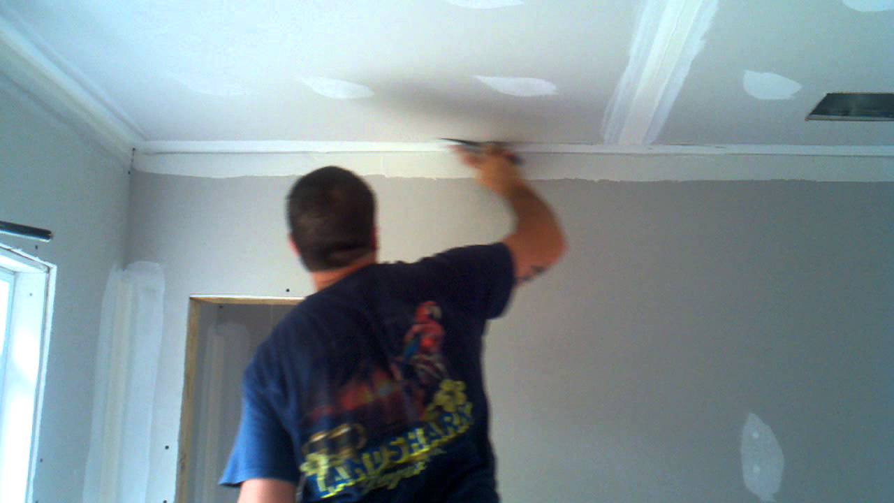 Experienced drywall finisher - YouTube