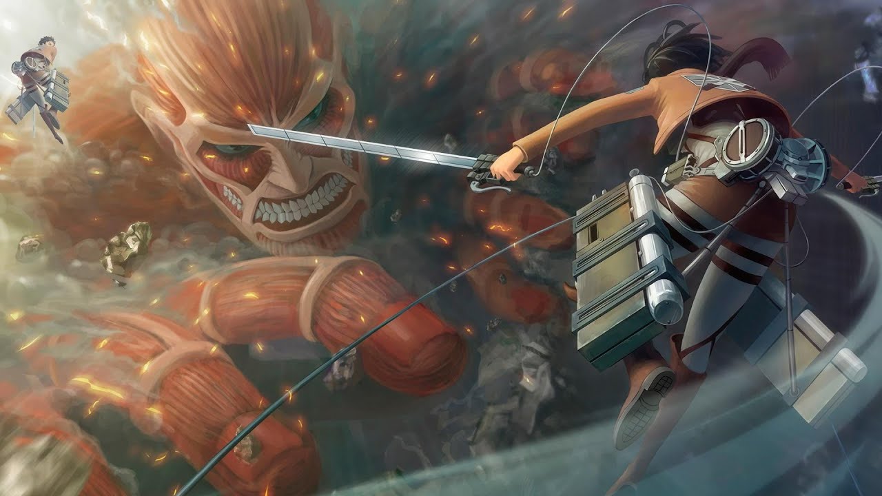 The Marleyan Air unit VS rumbling | Coldest Moment of AOT😥| - YouTube