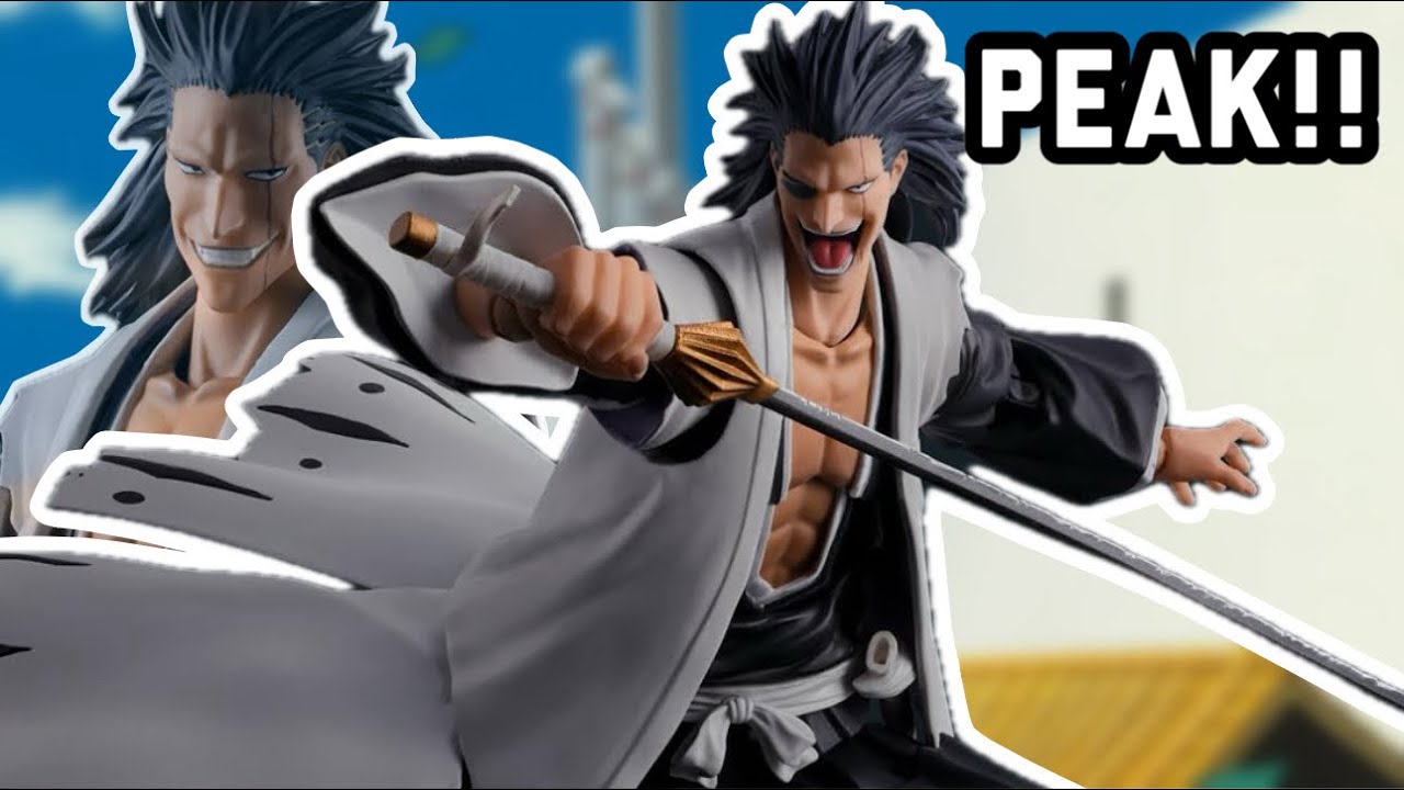 SH Figuarts Bleach: Kenpachi Zaraki Action Figure Review Tamashii ...