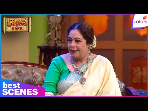 Comedy Nights With Kapil | Kirron Kher Starts Taking Kapil's Interview | Colors TV