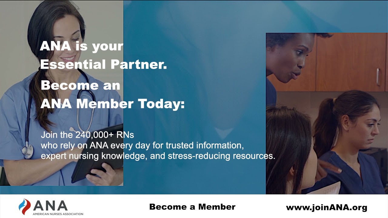 ANA Membership: Supporting All RNs - YouTube
