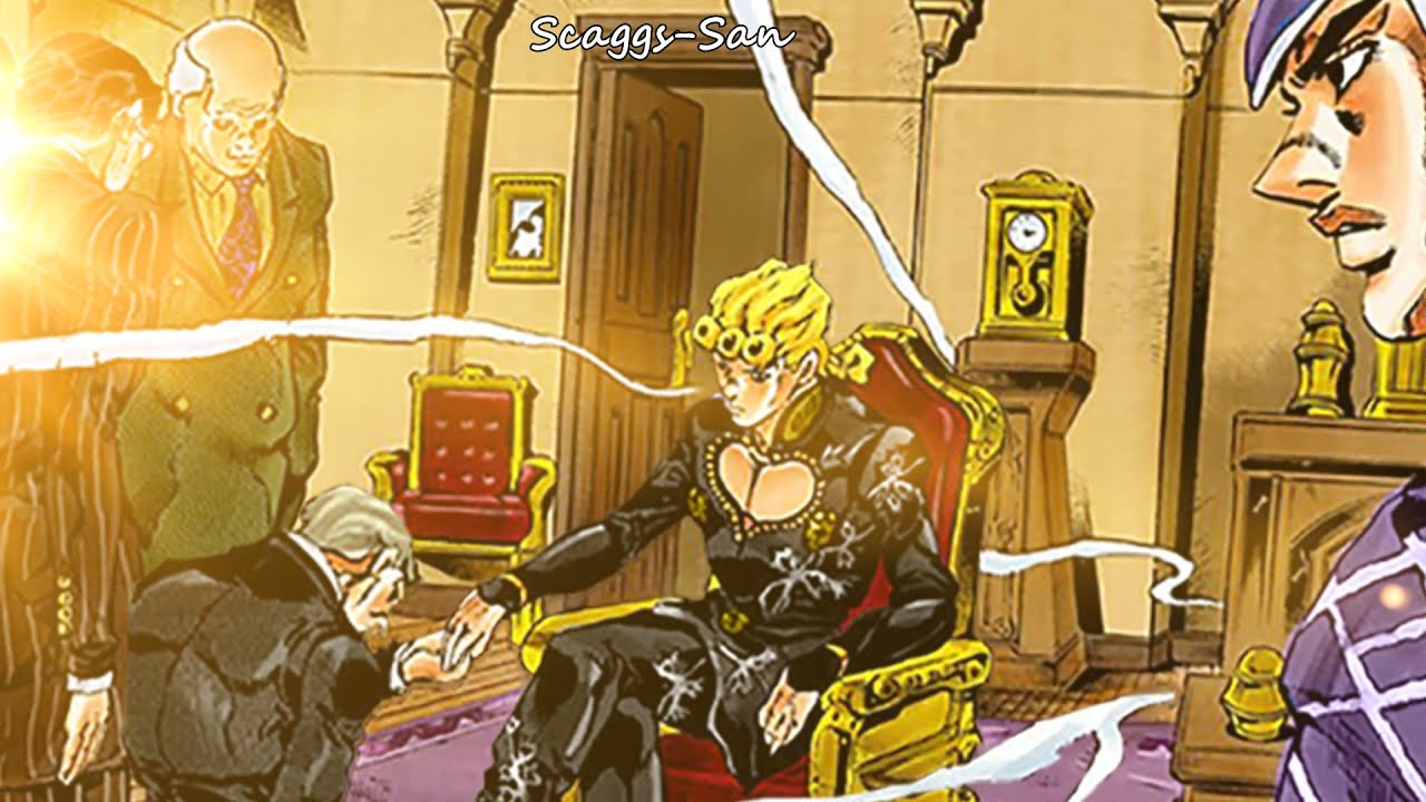 JoJo's Bizarre Adventure: Golden Wind Final Manga Animation - YouTube
