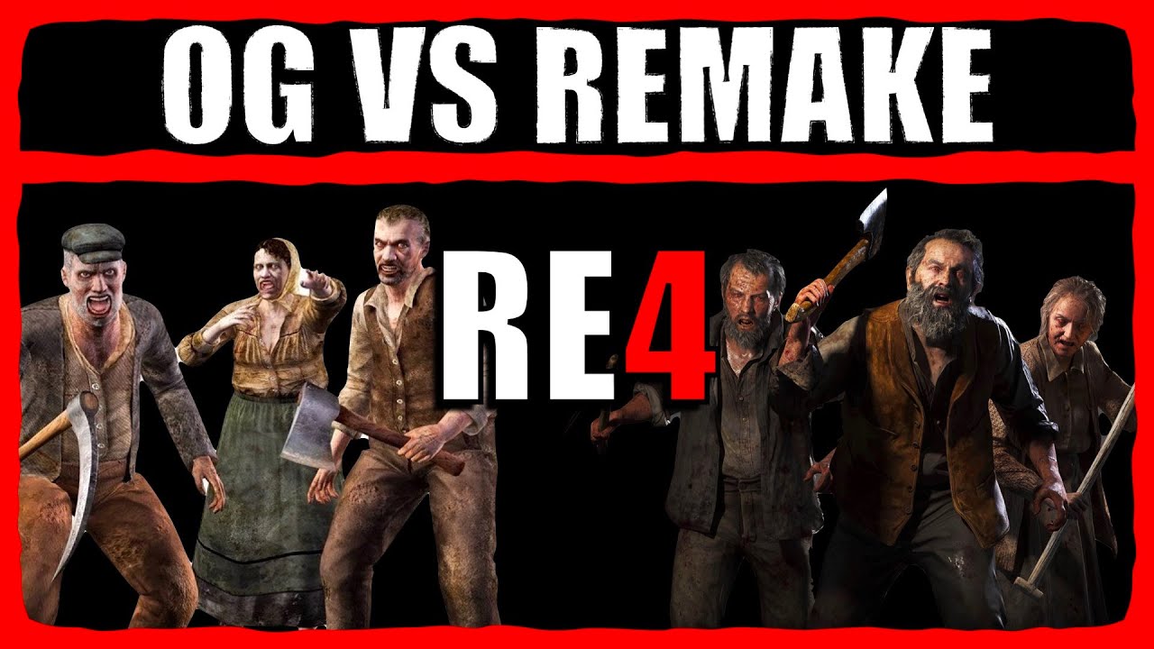 RESIDENT EVIL 4 ORIGINAL vs REMAKE - YouTube