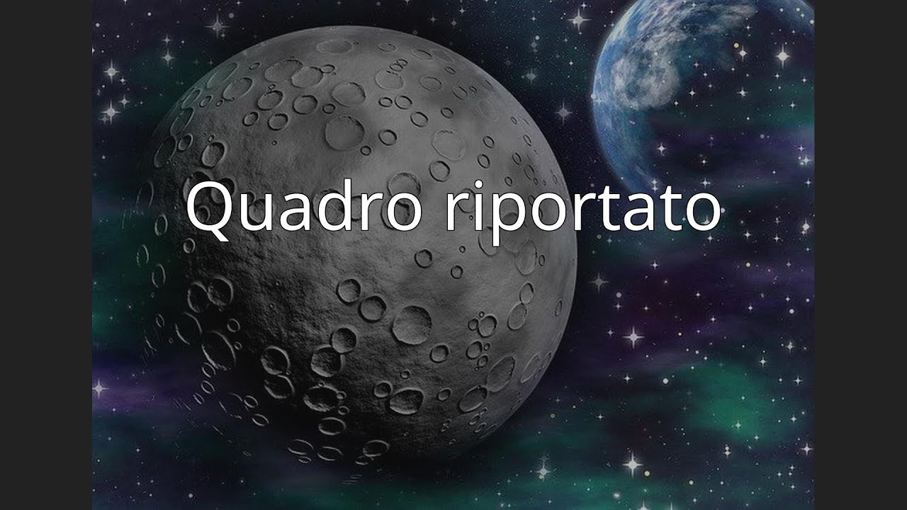 Quadro riportato - YouTube