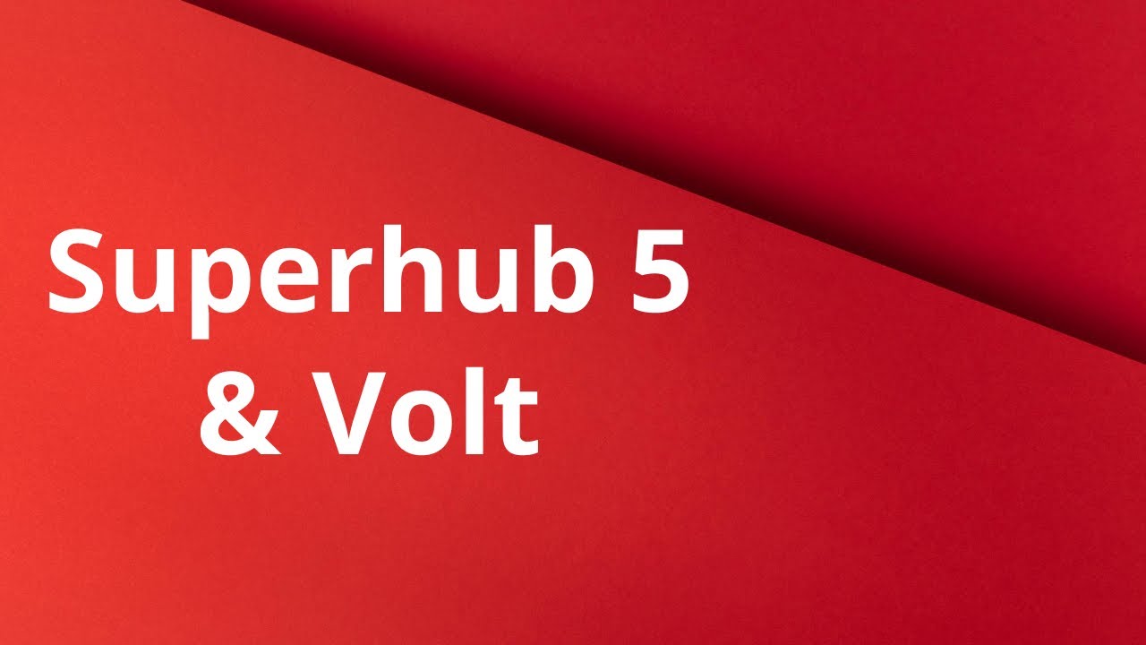 Virgin Media MEGA UPDATE: Superhub 5 & Volt - YouTube