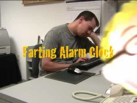 Farting Alarm Clock - YouTube