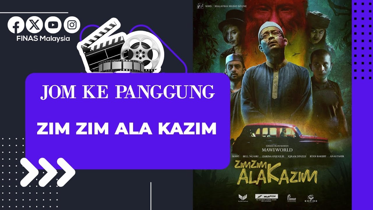 JOM KE PANGGUNG : FILEM ZIM ZIM ALA KAZIM - YouTube