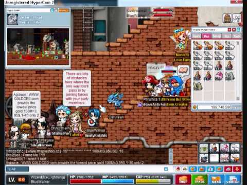 Maple Story Balrog in Kerning City - YouTube