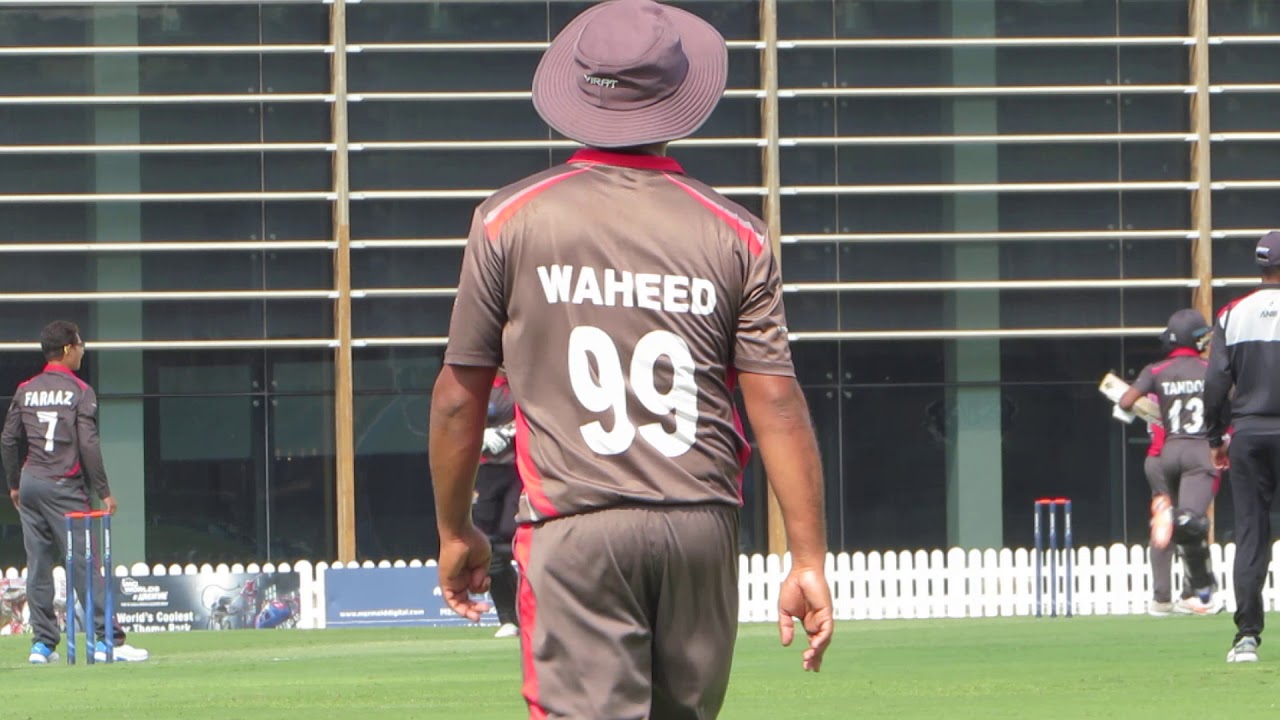 HAIDER WASI SHAH(P=8) 666/20 ANSH TANDON R=42 & BASIL BATTERS UAE MEN's ...