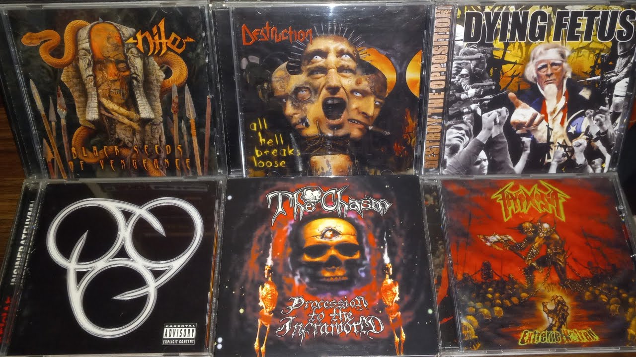 Top 20 Death Metal, Thrash Metal & Black Metal Albums Released Over 25 ...