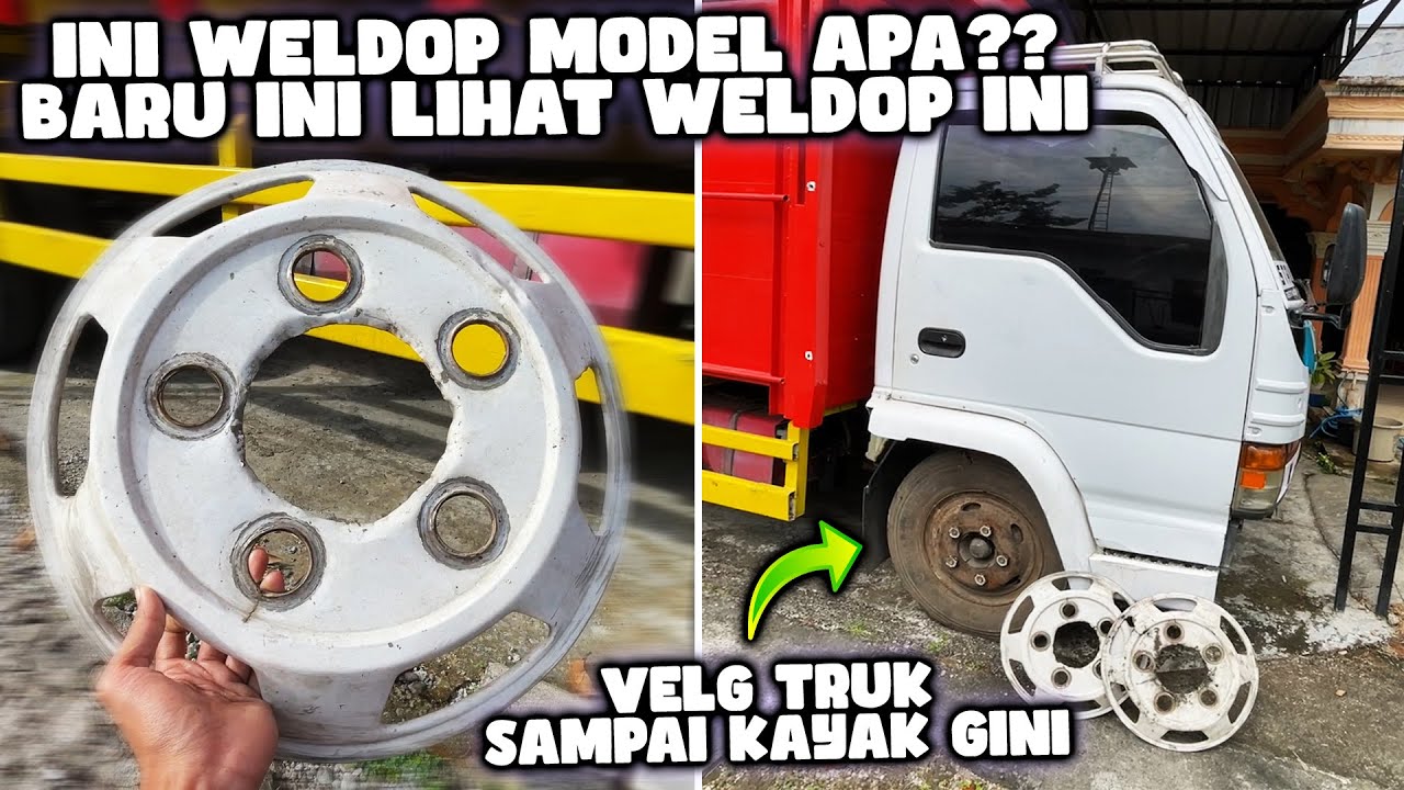 WHELDOP INI BIKIN VELG TRUK JADI NEYENG‼️ LEPAS VARIASI WHELLDOP TRUK ...