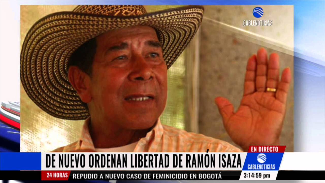 En libertad el exjefe paramilitar, Ramón Isaza - YouTube