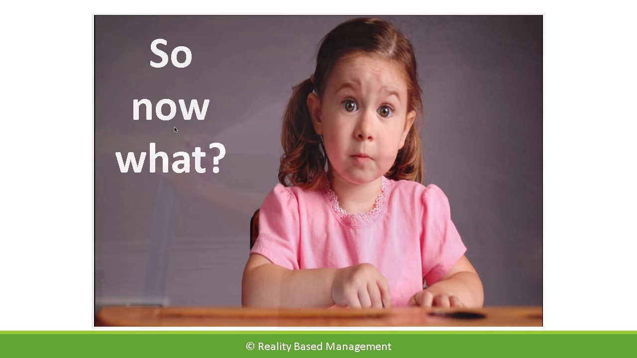 Reality-based Thinking for success - YouTube