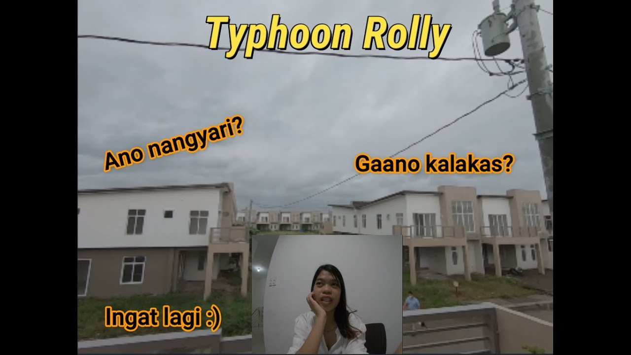 Typhoon Rolly I GenTri Cavite I Marie Padua I - YouTube