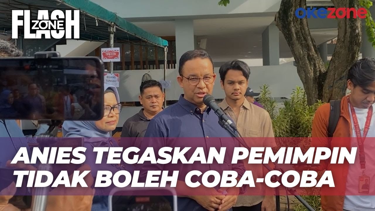 [FULL] Pidato Anies Baswedan Sebelum dan Sesudah Coblos untuk Pilkada ...