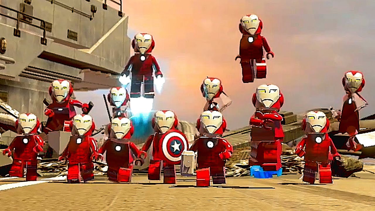 Mark XLIX Iron Man Rescue Armor Performs All Cutscenes in LEGO Marvel ...