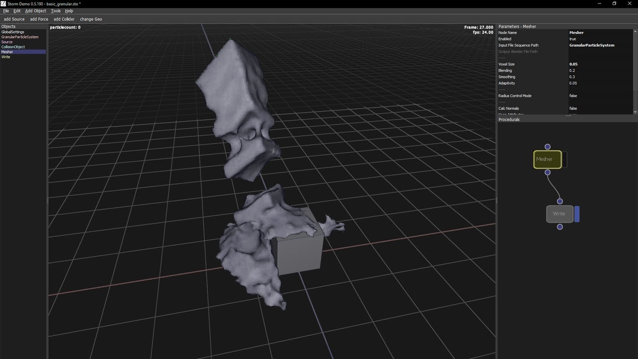 LightWave 3party - Storm Obj sequence - Fluids - YouTube