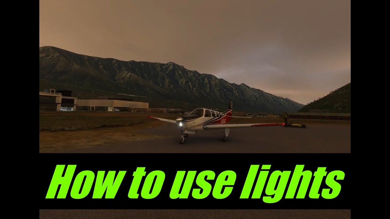 MSFS2020 | Tutorial Which Lights Should I use and When? - YouTube