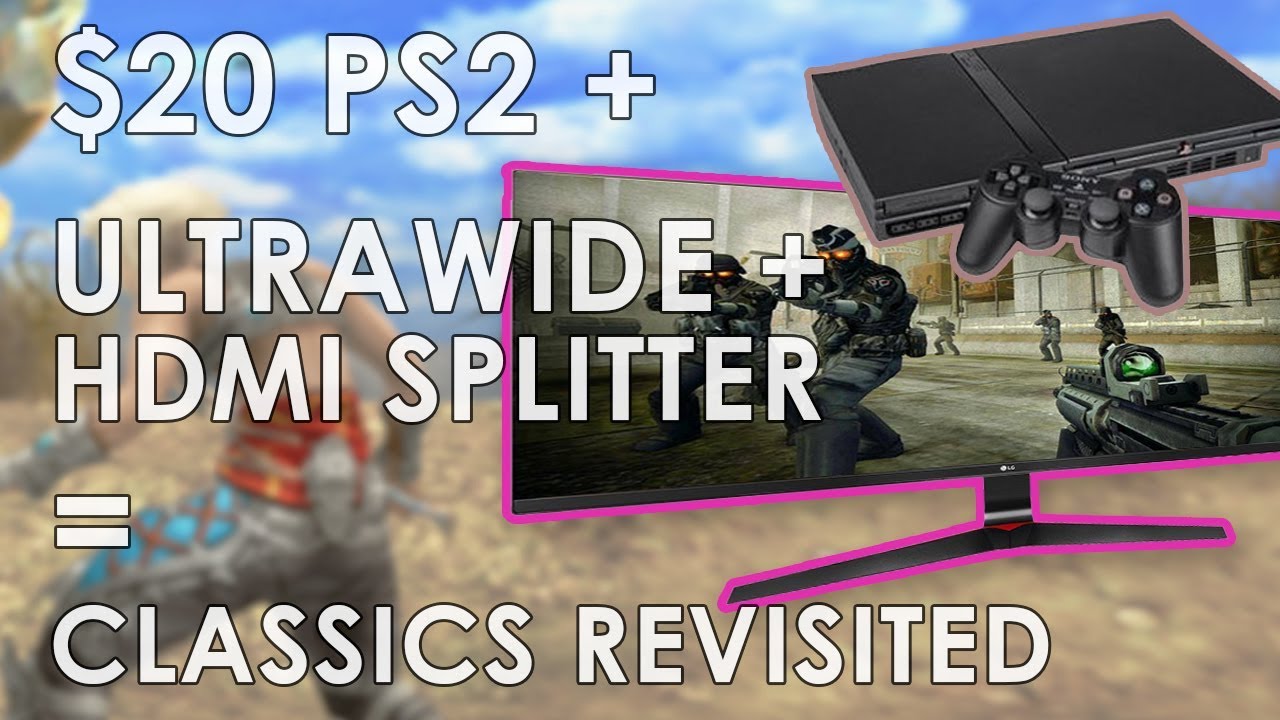 Hooking up a PS2 to 29" Ultrawide HD Monitor in 2018 = Game Changer ...