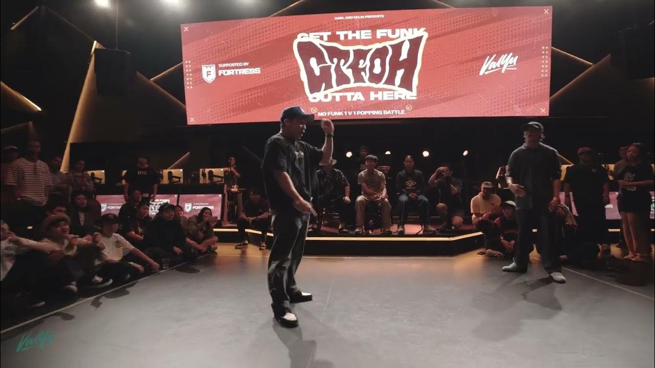 CJ VS JOHANN | TOP 32 | GET THE FUNK OUTTA HERE | 1v1 Popping | NO FUNK - YouTube