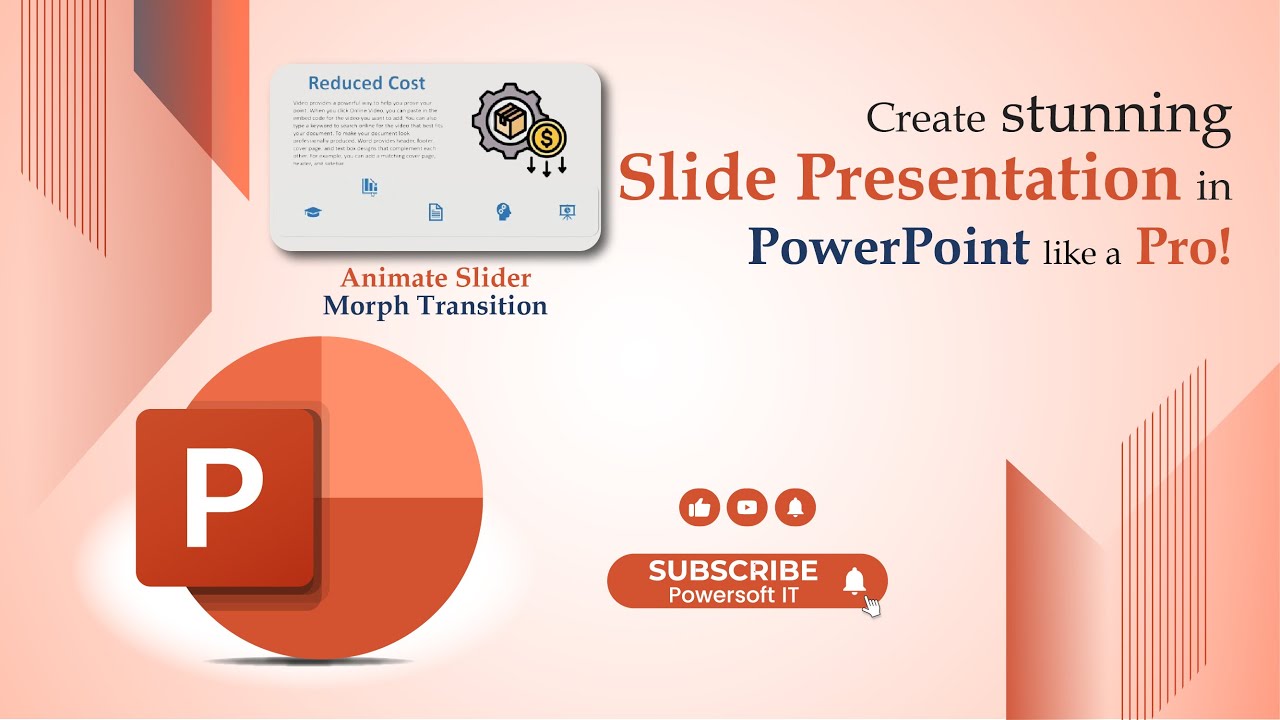 Animate Slider Morph Transition in PowerPoint | Smooth & Modern ...