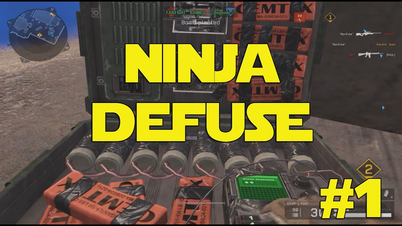 WARFACE: NINJA DEFUSE #1 - YouTube