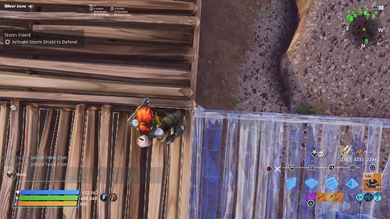 Fortnite stw reverse bumper block off rbb upside down campfire - YouTube