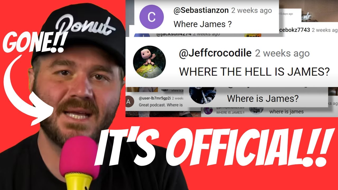 It's Official Now! James Pumphrey is Gone from Donut! - YouTube