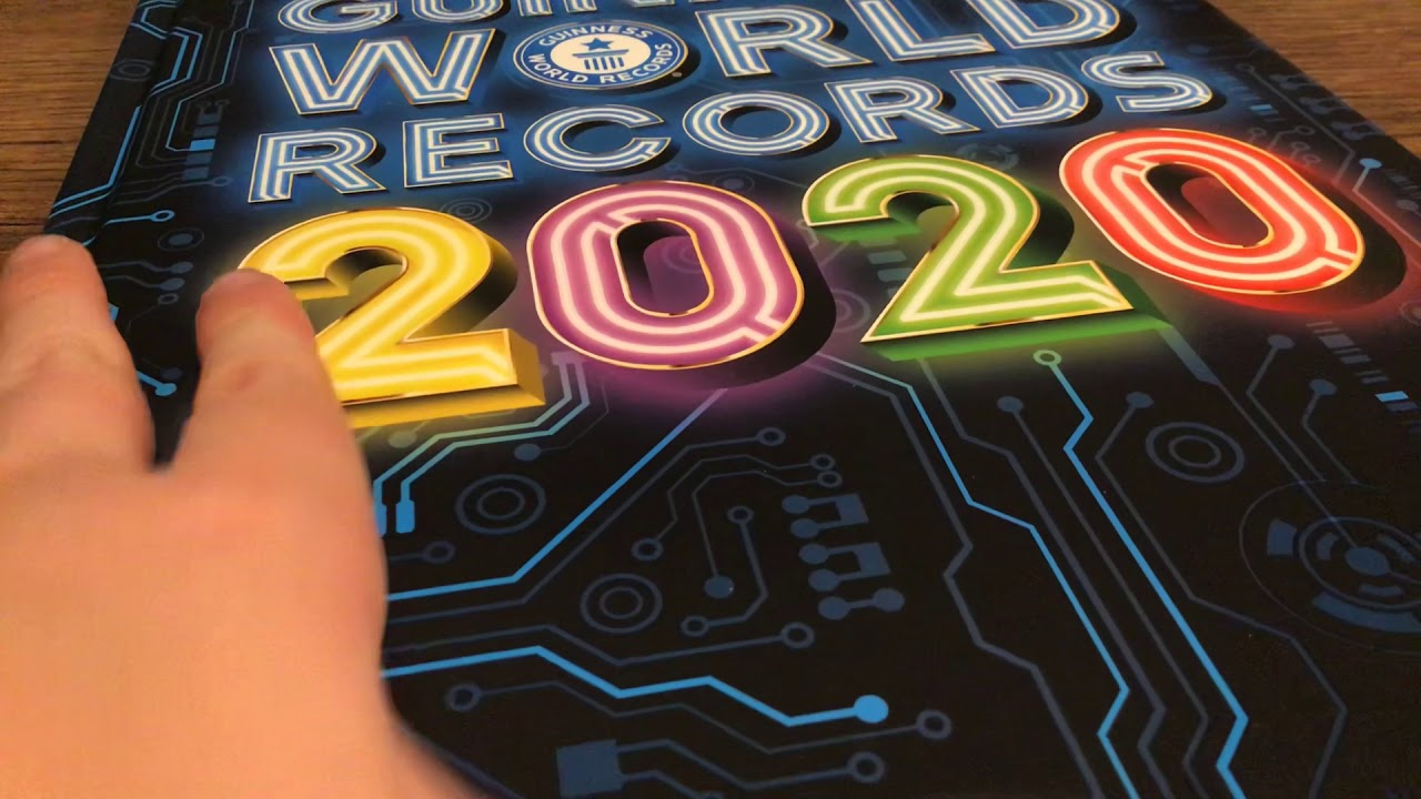 The review of Guinness world record book 2020.(almost exactly 10 ...