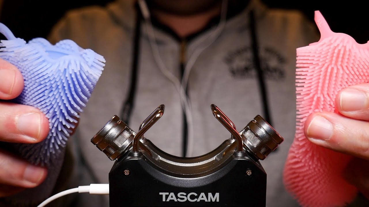 ASMR Satisfying Tingles | Sticky Crunchy Play Foam | Silicone Sponges ...