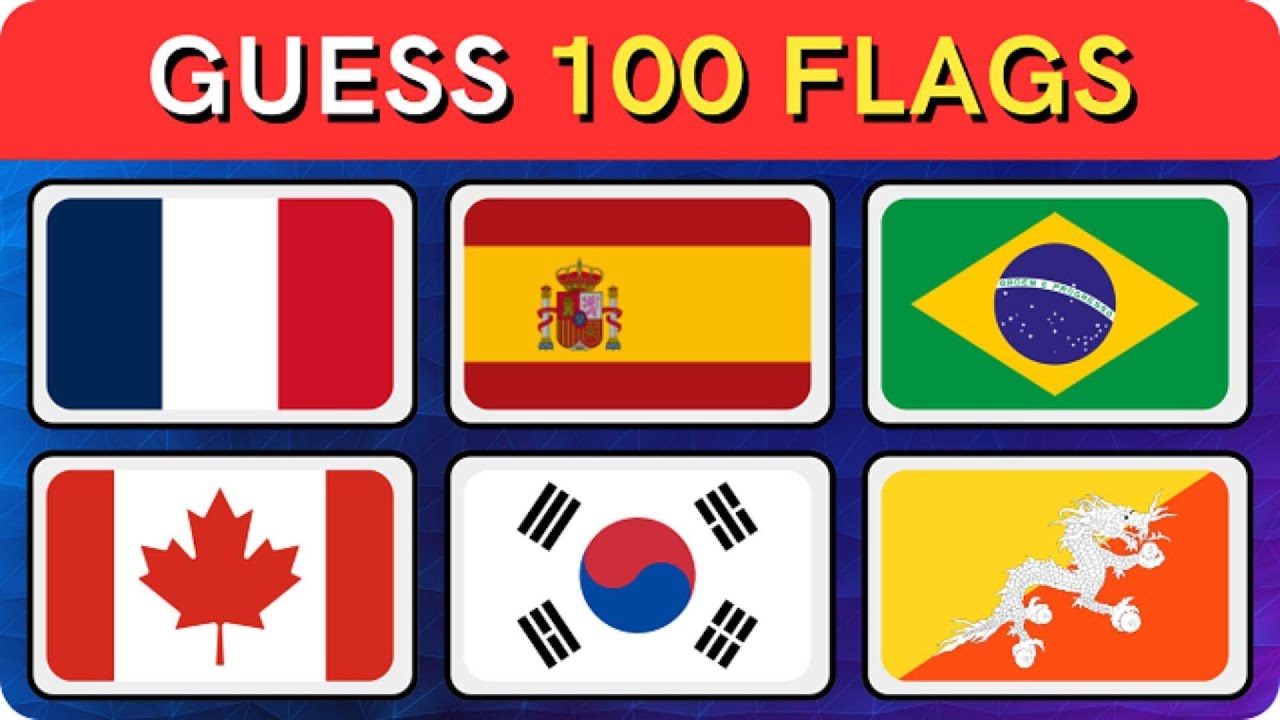 Guess the Flag in 3 Seconds | Flag Quiz 2025 | 100 Flags - YouTube