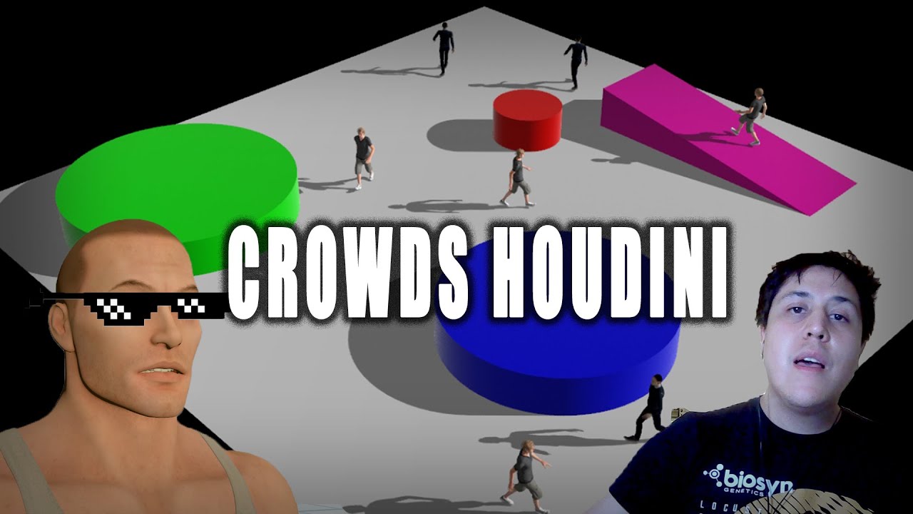 Houdini Crowd Setup | Mixamo, Animation Loops, Retargeting & Instancing ...