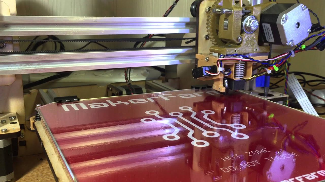 Automatic Bed Leveling test with new firmware - YouTube